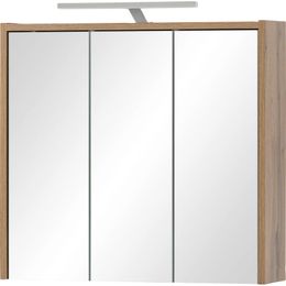 Welltime Badezimmerspiegelschrank &raquo;Dex, Spiegelschrank, Made in Germany, B: 65 cm&laquo; Solide Verarbeitung - Dieses Produkt ist in Deutschland gefertigt 