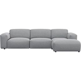FLEXLUX Ecksofa &raquo;Lucera bequem und komfortabel durch hochwertigen Sitzaufbau, L.Form&laquo; modern & anschmiegsam, Kaltschaum, Stahl-Wellenunterfederung 