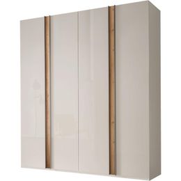 Wiemann Kleiderschrank &raquo;Lagos&laquo; in 4 Breiten und mit 3 verschiedenen Ausstattungspaketen erh&auml;ltlich, inkl. T&uuml;rend&auml;mpfung beige Floatglas, Holzwerkstoff