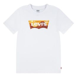 Levi's Kids Jungen Levi's Kids T-Shirt &raquo;LVB GOLDEN GLOW BATWING TEE&laquo; mit gro&szlig;em Logo wei&szlig; 8 (128)