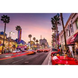 papermoon Fototapete &raquo;Hollywood Boulevard&laquo; bunt Vlies B/L: 3m x 2,23m, Bahnen: 6 Stk.
