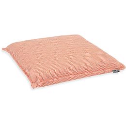 HOCK Sitzauflage &raquo;Brian&laquo; Outdoor Sitzkissen, 40x40x6cm, Stuhlkissen, schwarz, kleingemustert orange Obermaterial: 100% Polypropylen B/H/T: 40cm x 6cm, 1 