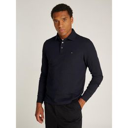 Tommy Hilfiger Herren Langarm-Poloshirt &raquo;1985 SLIM LS POLO&laquo; blau 3XL