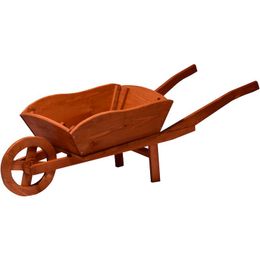 Dobar Pflanzk&uuml;bel &raquo;Pflanzenschubkarre zur Anpflanzung&laquo; BxTxH: 47x129,5x43 cm braun Holzwerkstoff B/H/T: 129,5cm x 43cm x 47cm