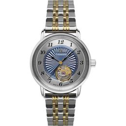 Zeppelin Damen Zeppelin Automatikuhr &raquo;Friedrichshafen&laquo; Armbanduhr, Damenuhr, Made in Germany, Mechanische Uhr silber Einheitsgr&ouml;&szlig;e