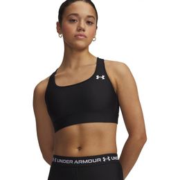 Under Armour Sport-BH &raquo;HEATGEAR MID&laquo; elastisches Material mit 13% Elasthan, atmungsaktives Futter schwarz XS, N-Gr Sport-BH