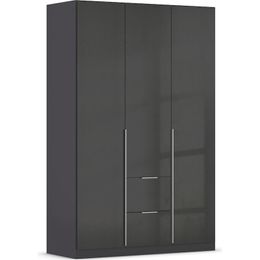 OTTO home Dreht&uuml;renschrank &raquo;Kleiderschrank Schrank Garderobe AGORDO mit Dekor- oder Hochglanzfront&laquo; in zwei Griff-Farben, Breite 136 cm, mit 