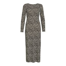 VILA Kleid 'VIMadora' Damen Gr&ouml;&szlig;e 38 ecru / schwarz Sommerkleid
