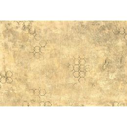 ARCHITECTS PAPER Fototapete &raquo;Atelier 47 Hexagon Art 1&laquo; geometrisch glatt Vlies, Wand, Schr&auml;ge, Decke schwarz-wei&szlig; Vlies B/L: 4m x 2,7m