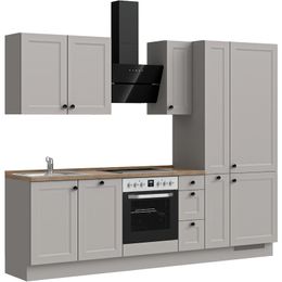 Nobilia K&uuml;chenzeile &raquo;"Cascada II", NEU: individuell anpassbar mit gratis Profi-Beratung&laquo; vormontiert, Breite 270 cm, Ausrichtung w&auml;hlbar, wahlw. mit E