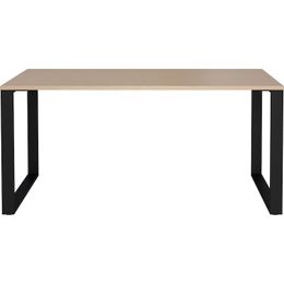 Germania Schreibtisch &raquo;GW-Oviedo&laquo; 1 Stk. tlg. Kufengestell aus Metall beige B/H/T: 160cm x 74cm x 80cm