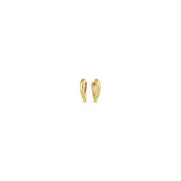 Calvin Klein Damen Paar Creolen &raquo;SCULPTURED DROPS&laquo; Edelstahl