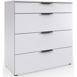 wimex Schubkastenkommode &raquo;Level by fresh to go&laquo; 4 Schubladen mit soft-close Funktion, 81cm breit, 84cm hoch wei&szlig; Holzwerkstoff B/H/T: 81cm x 84cm x 41cm, 4 