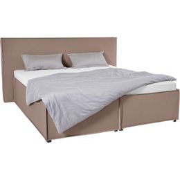 LeGer Home by Lena Gercke Polsterbett &raquo;Isaline&laquo; wahlweise ohne Matratze oder mit 3 Matratzenarten, Kopfteilh&ouml;he 107 cm grau 100% Polyester Liegefl&auml;che