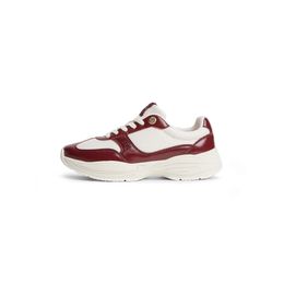 Tommy Hilfiger Sneaker Damen Gr&ouml;&szlig;e 41 rubinrot / wei&szlig; Sommerschuhe