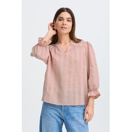 Pulz Bluse 'PZCheila' Damen Gr&ouml;&szlig;e S ros&eacute; / wei&szlig;