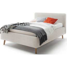 Meise M&ouml;bel meise.m&ouml;bel Polsterbett &raquo;Mattis&laquo; Topseller, wahlweise mit Bettkasten beige Bezug Bett: Multicolor (100% Polyester) Liegefl&auml;che L&auml;nge B: 200cm x 140cm,