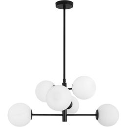 NOVA LUCE H&auml;ngeleuchten &raquo;IMPERO&laquo; E14 1 Stk. Ohne Beleuchtung schwarz 6, &Oslash; 70cm H: 120cm, 1 Stk.