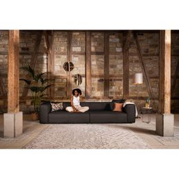 W.Schillig 4-Sitzer &raquo;around-the-block Mega Sofa, viel Platz, Breite 300cm, bequem&laquo; mit eleganter Biese, mit Federkern braun Longlife Xtra-Leder Z59: 