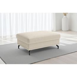 Sit & More sit&more Polsterhocker &raquo;Chelsea, B: 103 cm&laquo; mit praktischem Stauraum beige 95% Polyester, 5% Polyamid B/H/T: 103cm x 45cm x 69cm, Flachgewebe LINO,mit