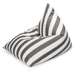 MAGMA Sitzsack &raquo;SANTORIN Calypso&laquo; 1 Stk. tlg. grau Bezug: 100% Polypropylen B/H/T: 110cm x 90cm