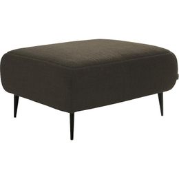 designwerk Hocker &raquo;Forma, zeitloser Desighocker mit aktuellem Fu&szlig;&laquo; in hochwertiger Verarbeitung & tollem Sitzkomfort gr&uuml;n Flachgewebe 100% Polyester;