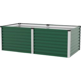 Vitavia Hochbeet &raquo;Meta 630&laquo; BxTxH: 96x188x63 cm, seegras/alu gr&uuml;n B/H/T: 96,17cm x 63,2cm x 187,68cm