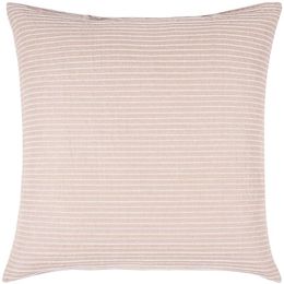 Pad Dekokissen &raquo;LAMONTE&laquo; Made in Europe, Kissenh&uuml;lle ohne F&uuml;llung, 1 St&uuml;ck beige Obermaterial: 100% Baumwolle B/L: 60cm x 60cm, 1 Stk.