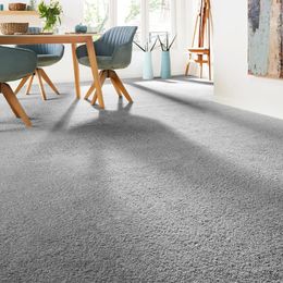 ANDIAMO Teppichboden &raquo;Verona, Velours, Gesamth&ouml;he 6 mm, Luxusklasse LC2&laquo; rechteckig Uni Farben, Breite 400 cm oder 500 cm, strapazierf&auml;hig, pflegeleicht grau 