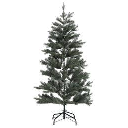MyFlair K&uuml;nstlicher Weihnachtsbaum &raquo;Weihnachtsdeko, Grey/Green, k&uuml;nstlicher Christbaum, Tannenbaum&laquo; mit Metallst&auml;nder und biegsamen Zweigen gr&uuml;n Kunststoff H: