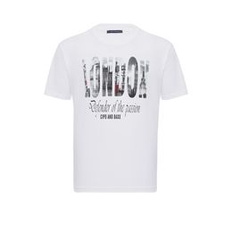 Cipo & Baxx Cipo & Baxx T-Shirt 'CT826' in Regular Fit Herren Gr&ouml;&szlig;e M wei&szlig;