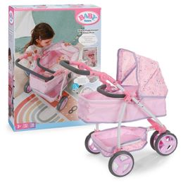 Baby Born Kombi-Puppenwagen &raquo;Deluxe Wald&laquo; rosa Einheitsgr&ouml;&szlig;e Kombi-Puppenwagen