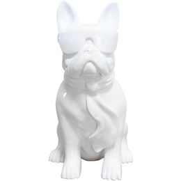 Kayoom Tierfigur &raquo;Skulptur Dude 100 Schwarz&laquo; wei&szlig; Kunstharz, Stein B/H/T: 27cm x 37cm x 19cm