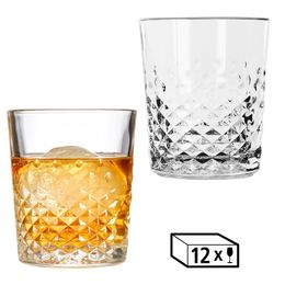 Libbey Tumbler-Glas &raquo; D.O.F Glas 12er Set -OCULAR-&laquo; 355 ml, hochwertig verarbeitet, im modernen Design transparent Glas &Oslash; 9cm x 11cm, 355ml, 12 Stk.