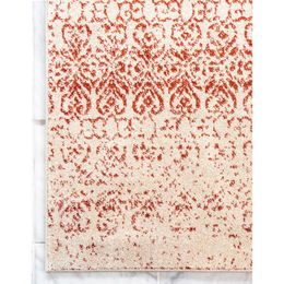 MyFlair Teppich &raquo;Good Times, LAGERR&Auml;UMUNG&laquo; rechteckig 13 mm H&ouml;he Kurzflor, gewebt, Ornamente, Vintage-Optik rot Polypropylen (PP) B : 155cm 1 Stk., 13mm, L: 