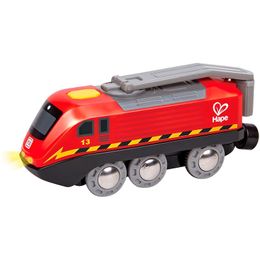 HAPE Spielzeug-Eisenbahn &raquo;Aufladbare Lok&laquo; Einheitsgr&ouml;&szlig;e Spielzeug-Eisenbahn