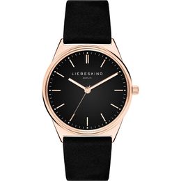 Liebeskind Berlin Damen Quarzuhr &raquo;LT-0297-LQ&laquo; Armbanduhr, Damenuhr, Lederarmband, analog rosa Einheitsgr&ouml;&szlig;e