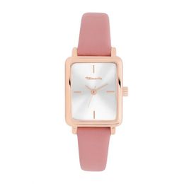 Tamaris Damen Quarzuhr &raquo;Tiny Leather&laquo; Armbanduhr, Damenuhr, Lederarmband, analog Einheitsgr&ouml;&szlig;e