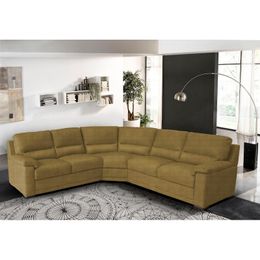 Egoitaliano Ecksofa &raquo;Doris, modernes Designerecksofa in hochwertigen Microfaserqualit&auml;ten&laquo; edle Detailverarbeitung, wahlweise fleckenabweisend oder in Lederoptik 