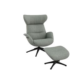 FLEXLUX Relaxsessel &raquo;Fernsehsessel More, ergonomisch, drehbar, robuster Fu&szlig;, Scandi&laquo; Premium Komfort, R&uuml;cken- & Kopfteilverstellung, drehbar, Fu&szlig; 