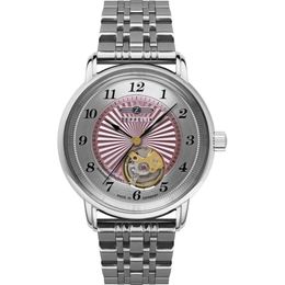 Zeppelin Damen Zeppelin Automatikuhr &raquo;Friedrichshafen&laquo; Armbanduhr, Damenuhr, Made in Germany, Mechanische Uhr silber Einheitsgr&ouml;&szlig;e