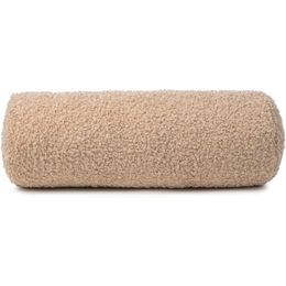 G&ouml;zze Nackenrolle &raquo;Curly Kissenrolle Rolf&laquo; beige B/H/L: 60cm x 19cm x 20cm Nackenrolle