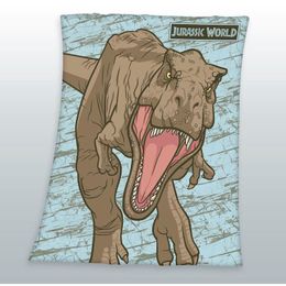 Jurassic World Kinderdecke &raquo;&laquo; mit tollem Motiv bunt Polyester B/L: 130cm x 170cm