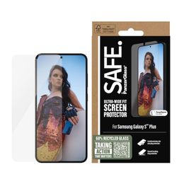 SAFE by PanzerGlass Displayschutzglas &raquo;Ultra-Wide Fit Screen Protection&laquo; f&uuml;r Samsung Galaxy S25+ Displayschutzfolie, Schutzfolie, Bildschirmschutz, 