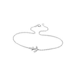 Firetti Damen Armband &raquo;Schmuck Geschenk Silber 925 Armschmuck Armkette Anker&laquo; mit Zirkonia (synth.) silber 18cm, Silber 925 (Sterlingsilber)