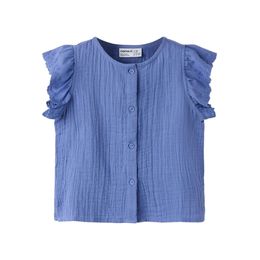 name it Bluse M&auml;dchen Gr&ouml;&szlig;e 104 taubenblau