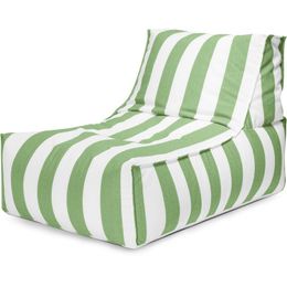 MAGMA Sitzsack &raquo;SANTORIN Rock&laquo; 1 Stk. tlg. gr&uuml;n Bezug: 100% Polypropylen B/H/T: 100cm x 65cm