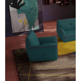 Egoitaliano Sessel &raquo;Yuki, extravagantes Design und h&ouml;chster Sitzkomfort, tolle Details&laquo; mit bioelasatische MIcrofaser BOUNCE bezogen bunt Microfaser BOUNCE (80% 