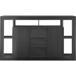 Home Affaire Sideboard &raquo;Rimini&laquo; mit 2 T&uuml;ren und 3 Schubk&auml;sten schwarz B/H/T: 172cm x 102cm x 42cm, 3 Stk., 2 Stk.