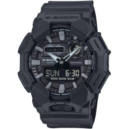 Casio G-Shock Herren Casio G-SHOCK Chronograph Quarzuhr, Armbanduhr,Herrenuhr, digital,Resinband, bis 20 bar wasserd. schwarz Einheitsgr&ouml;&szlig;e